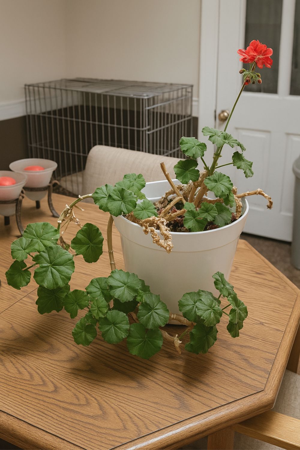 Leggy Geranium With Long Flower Stems: Quick Fixes - Garden For Indoor
